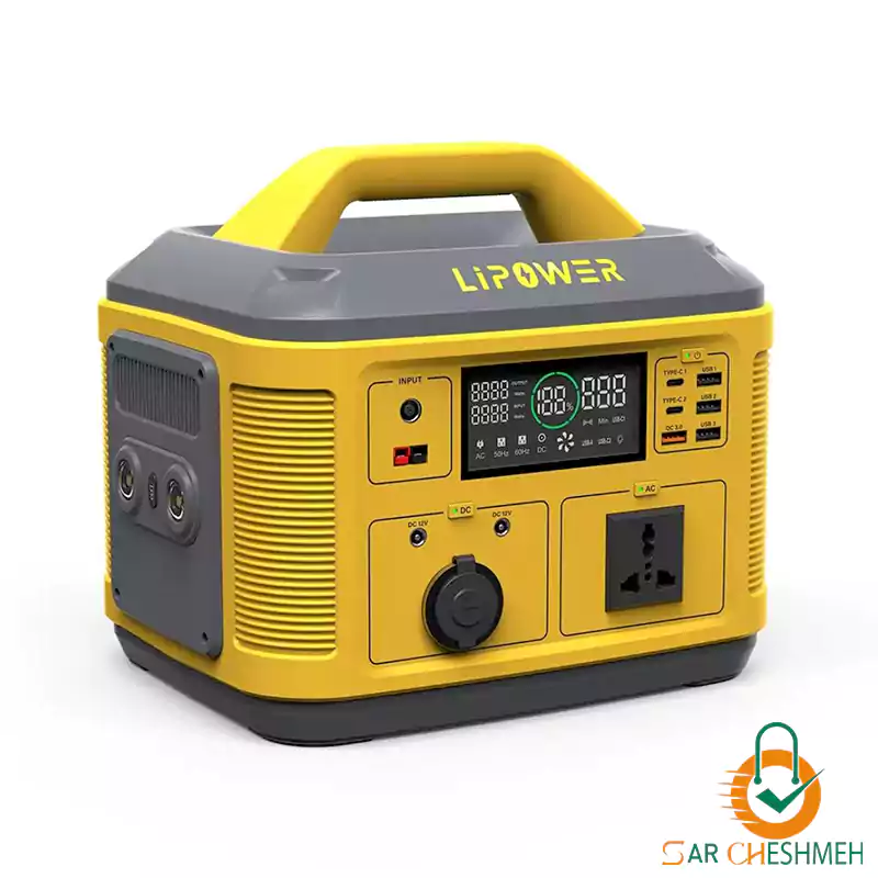 پاور استیشن قابل حمل 700 وات LIPOWER مدل M700 | سرچشمه